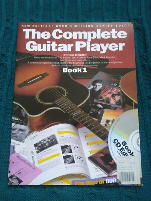 THE COMPLETE GUITAR- BOOK 1 + CD, BY RUSS SHIPTON- VERY GOOD- FREE ...