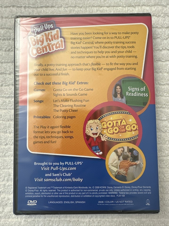 Potty Training Success DVD Helps Make Potty Training Easier! Songs ...