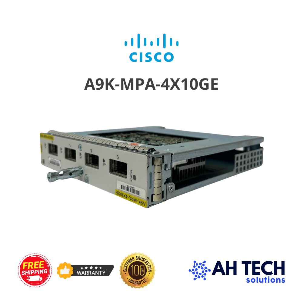 Cisco A9K-MPA-4X10GE ASR 9000 4-port 10GE Modular Port Adapter *FREE ...