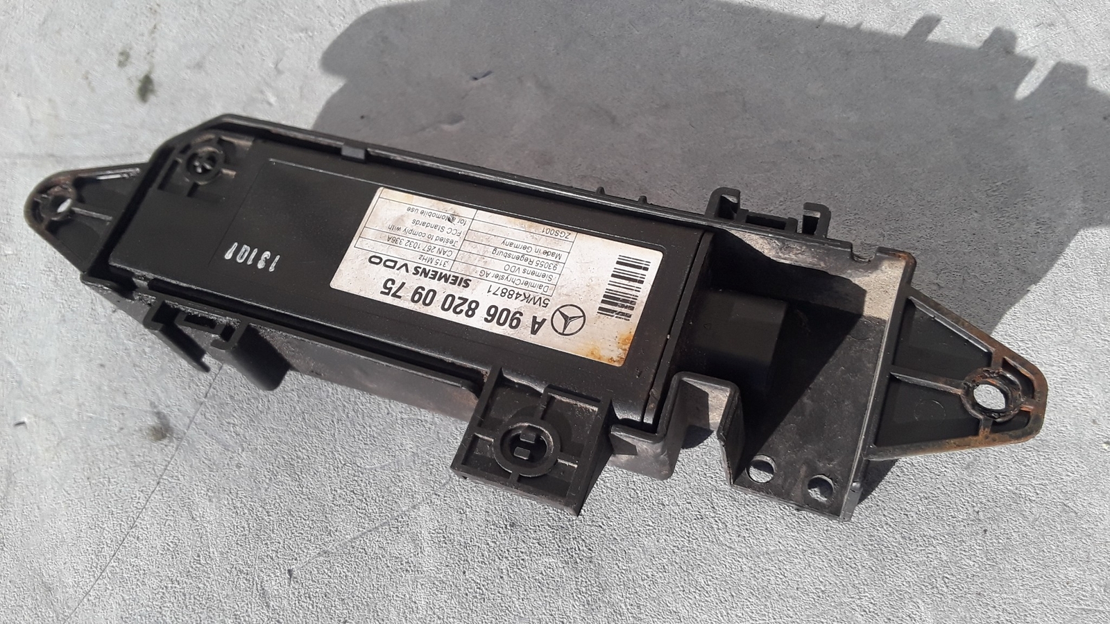 2010-2018 MERCEDES SPRINTER W906 TPMS TIRE PRESSURE MONITORING SYSTEM ...