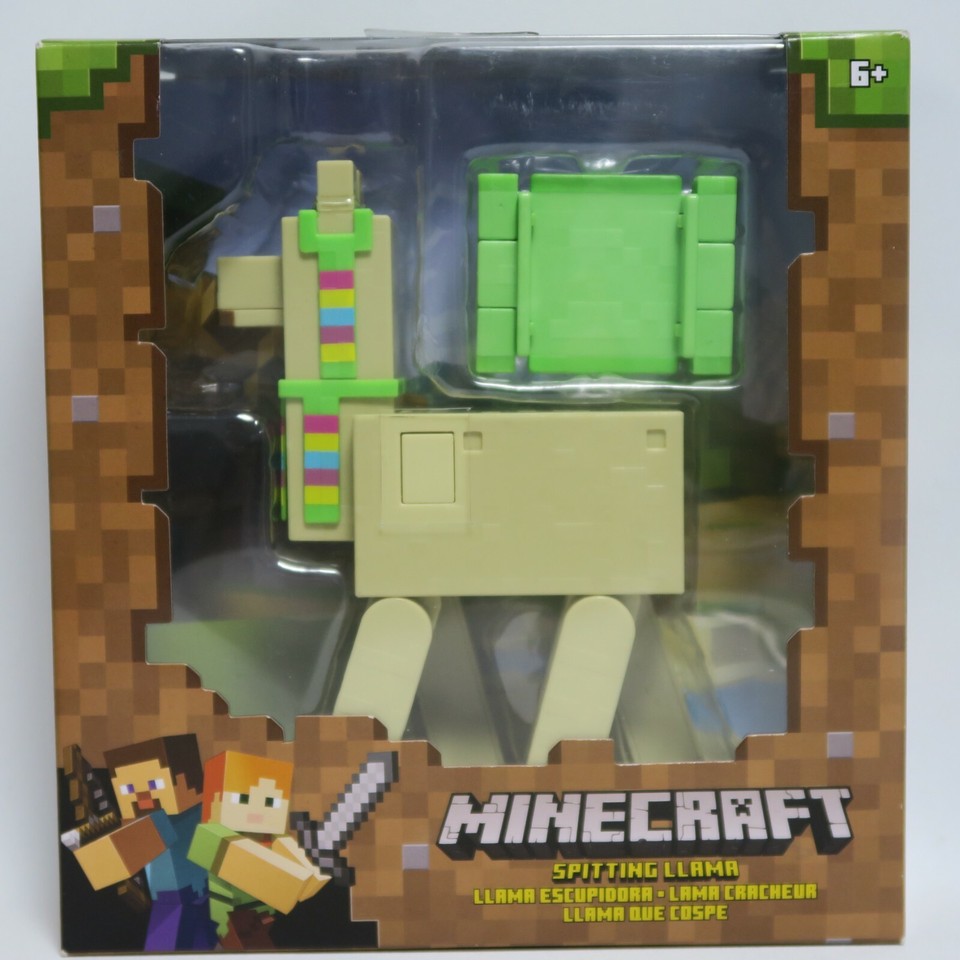 Mattel Minecraft SPITTING LLAMA Figure | eBay