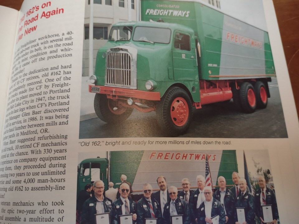 Consolidated Freightways Magazine The Freighter 4TH Quarter 1988 Truck ...