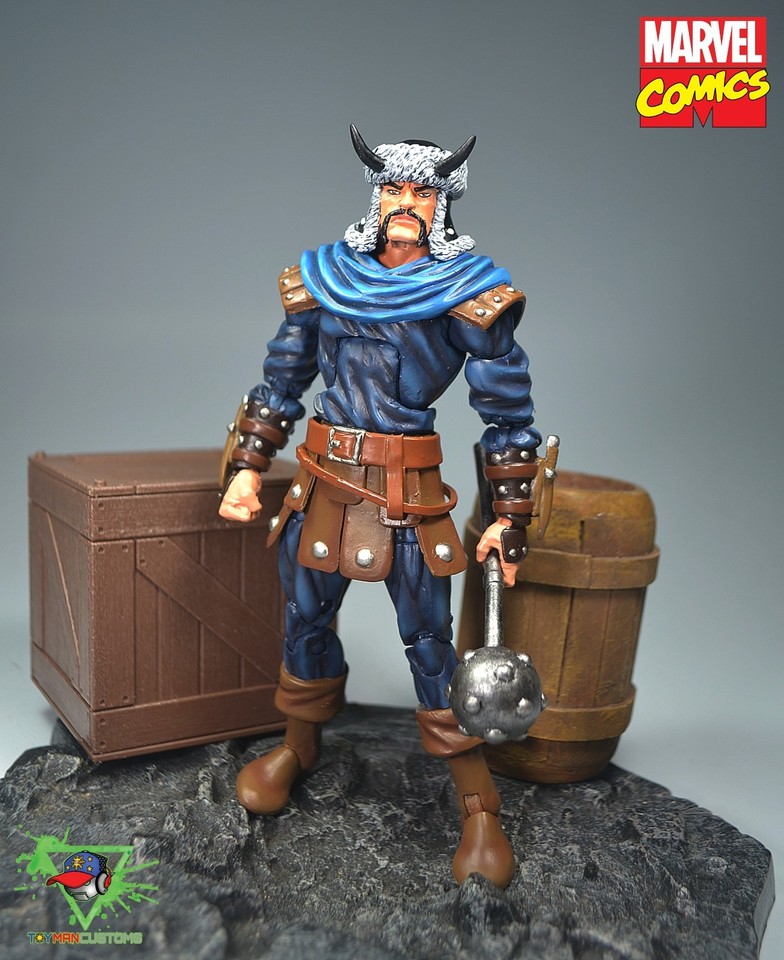 marvel legends THOR's ally HOGUN 6 inch custom figure COMMISSION JOB | eBay