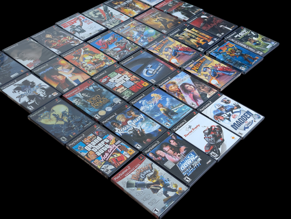 Ultimate PlayStation 2 Collection – Rare & Sealed Titles Included! LOT ...