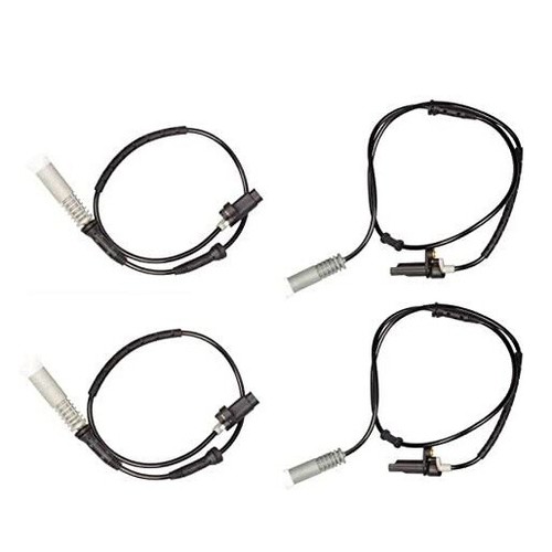 4 Pcs Front & Rear ABS Wheel Speed Sensor For BMW E38 740i 740iL 750iL ...