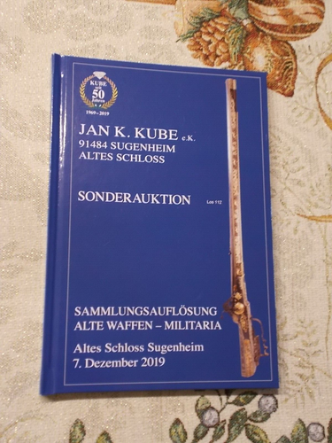 Jan K.Kube Katalog Sonderauktion Los 112 , Alte Waffen , Militaria | eBay