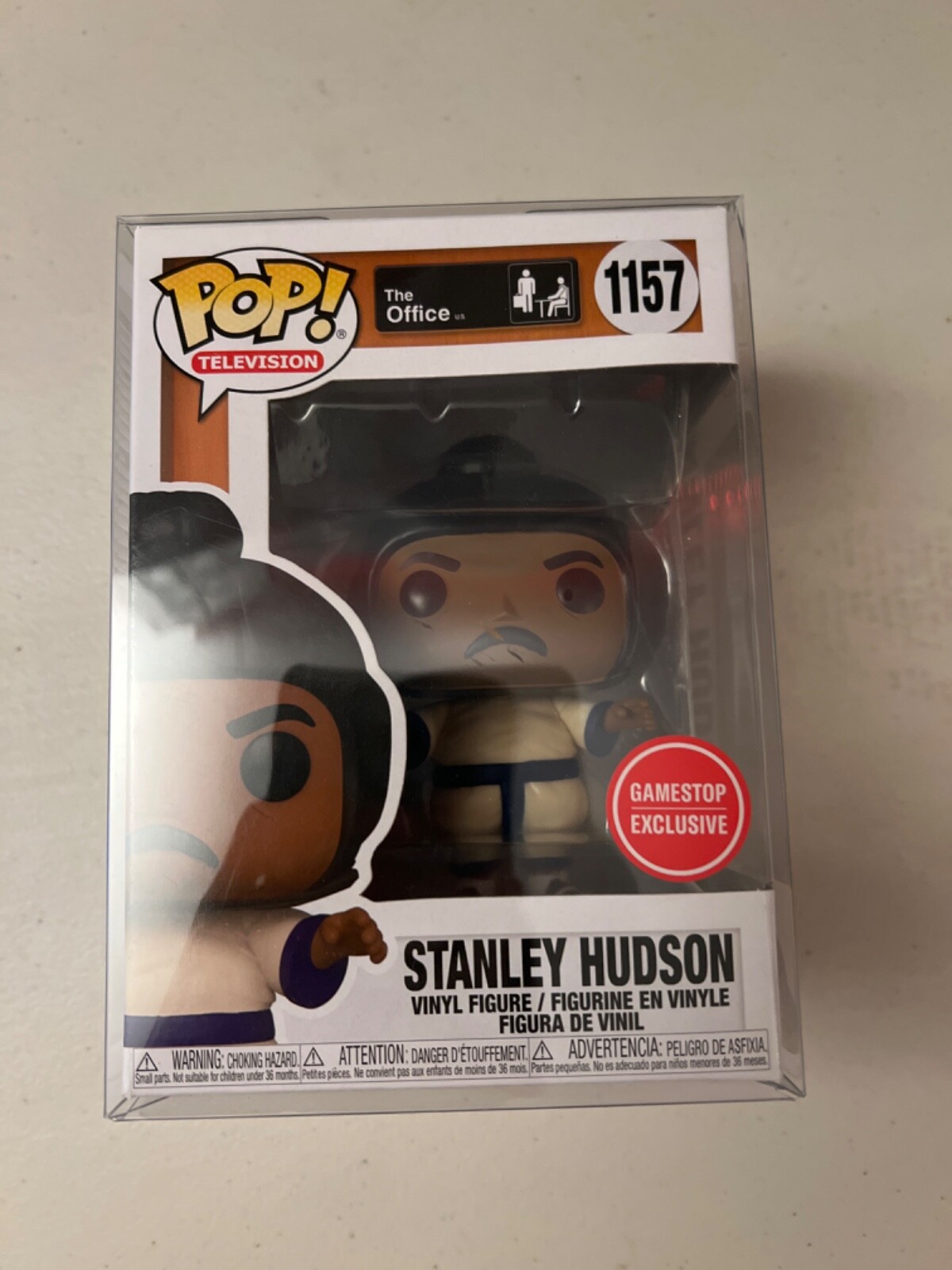 FUNKO POP! #1157 STANLEY HUDSON IN SUMO SUIT THE OFFICE GAMESTOP ...