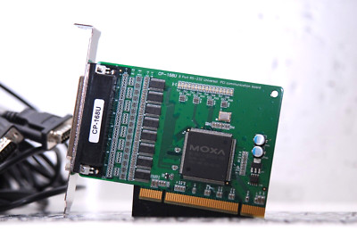 Moxa MOXA CP-168U multiport serial card 8 PCI RS232 | eBay