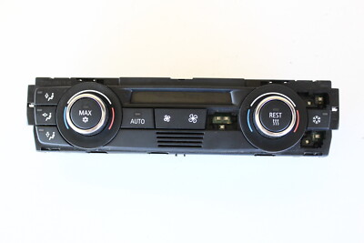 07 08 09 Bmw 335i 328i 323i Climate Control Panel Temperature Unit A/C ...
