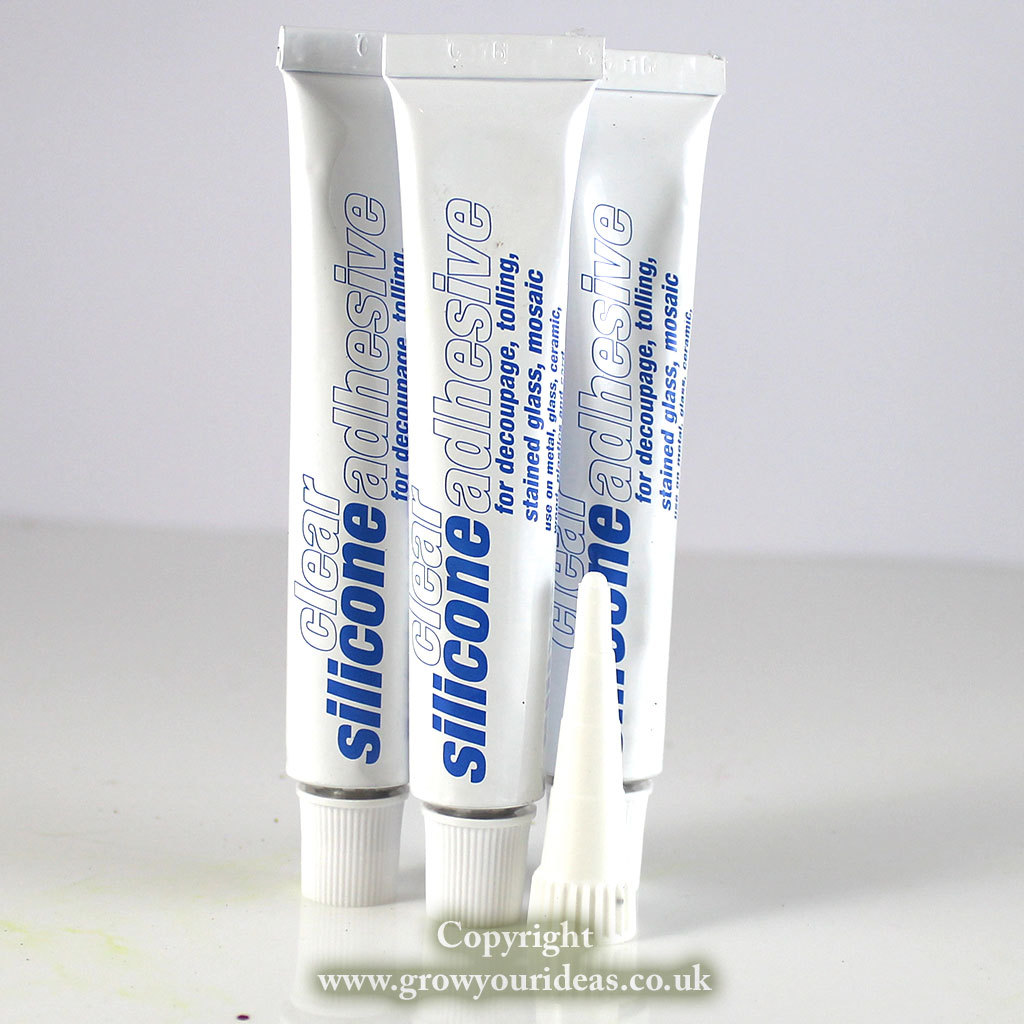 3 x Air Plant Tillandsia Fixative silicone for attaching Airplants ...