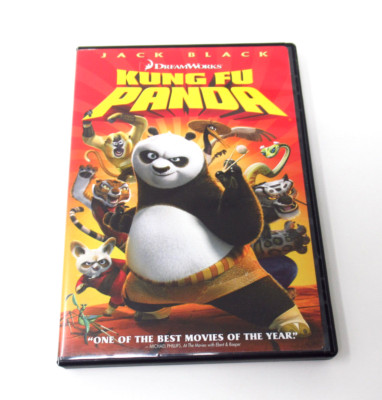 Kung Fu Panda DVD DreamWorks Movie Jack Black Animated Family Comedy ...