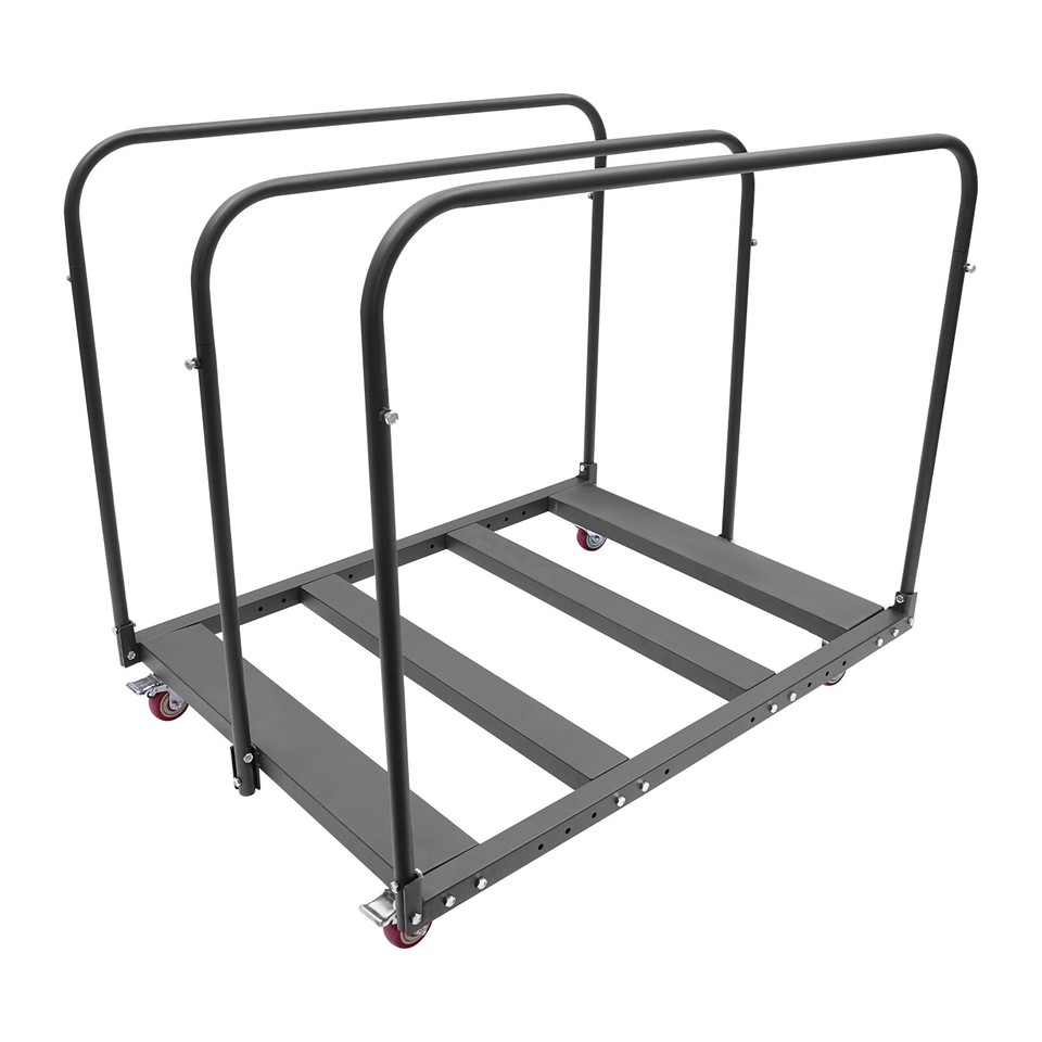 Folding Chair Rack Dolly Cart Table Storage Rack Desk Chairs Cart ...