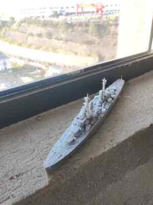 3D Printed 1/700 HMS Cheshire Heavy Cruiser Unpainted Model Kit | eBay