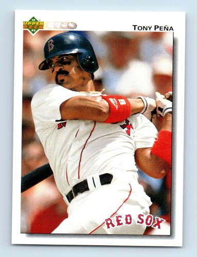 1992 Upper Deck Tony Pena Boston Red Sox #252 | eBay