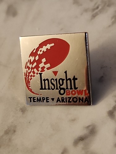 Insight Bowl Tempe Arizona Silver Tone Lapel Pin Hat Lanyard Pin Tie ...