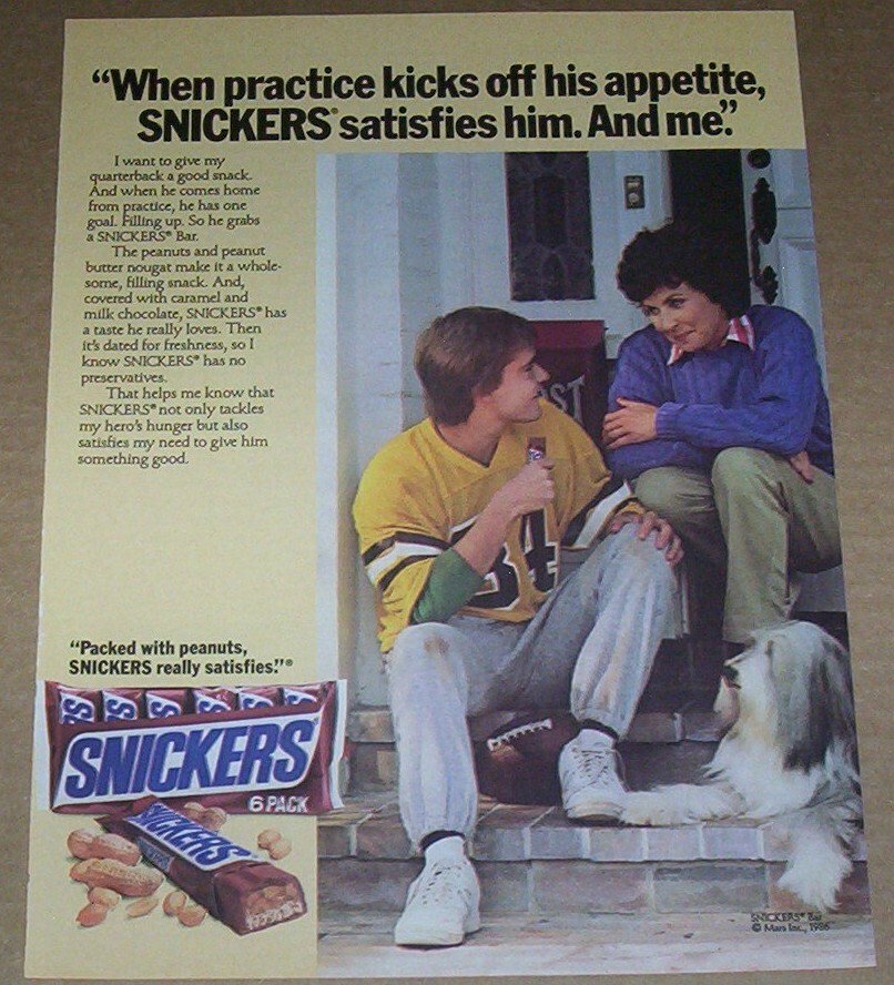 Snickers Satisfies Commercial