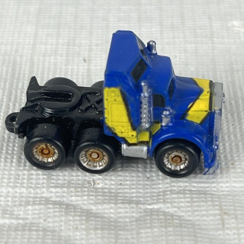 Micro Machines Kenworth Blue & Yellow Semi Truck Cab Galoob 1987 | eBay