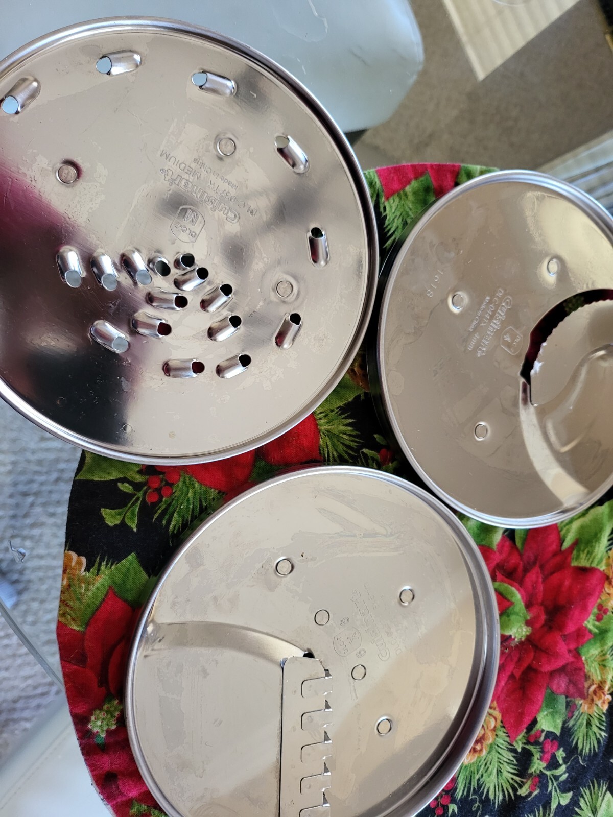 Cuisinart Food Processor Blades / Slicer / Shredder /French Fries cut ...