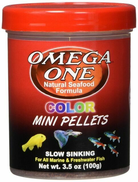 Omega One Color Mini Pellets Sinking 3.5 Oz for sale online | eBay