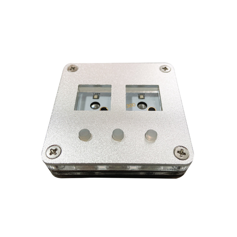 2-Key RGB Keypad Cherry Red Axis Mini Mechanical Keyboard For Sayobot ...