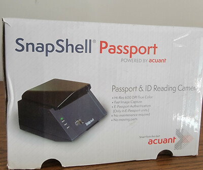 Acuant SnapShell Passport Dual Camera Scanner Reader | eBay