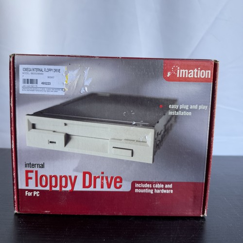 Imation Internal Floppy Disk Drive Model D359M3D 3.5 Disk Slot New In ...
