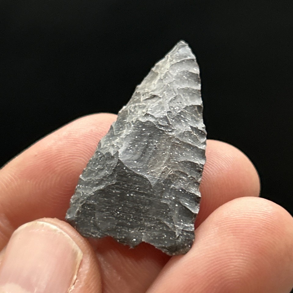 WOW! BEST QUALITY FLINT TRIANGLE-PA ARROWHEAD-NY OH-BEAVER CO PA | eBay