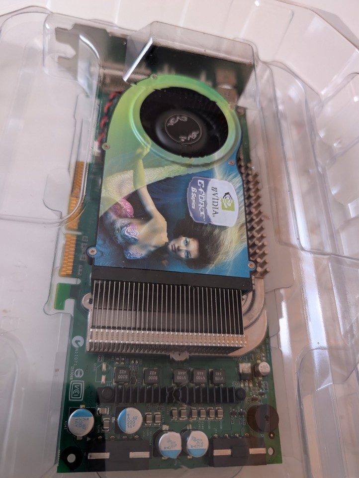 EVGA GeForce 6800 Ultra 256MB 256-Bit DDR3 AGP 4X/8X Video Graphics ...