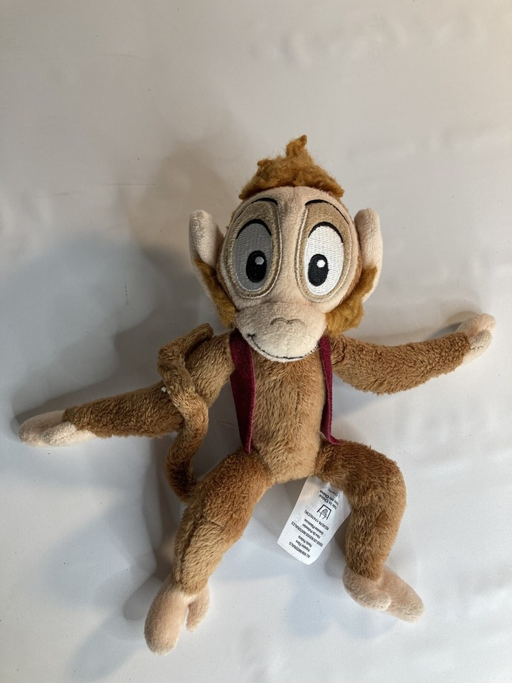 Vintage Walt Disney Aladdin Abu Monkey Jasmine Plush | eBay