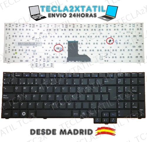TECLADO PARA PORTATIL Samsung RV510 EN ESPAÑOL NUEVO KEYBOARD SP T920 ...