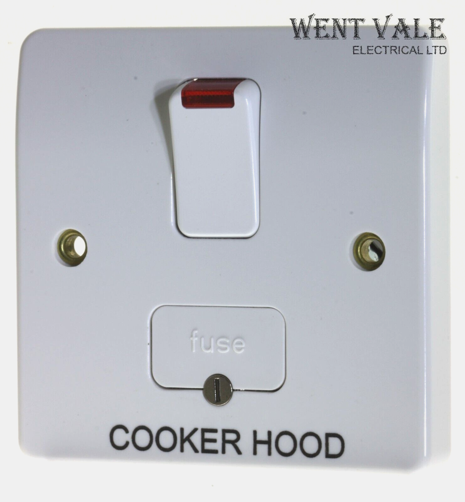 MK Logic Plus - K370 WHI CH - 13a Switched Connection Unit + Neon ...