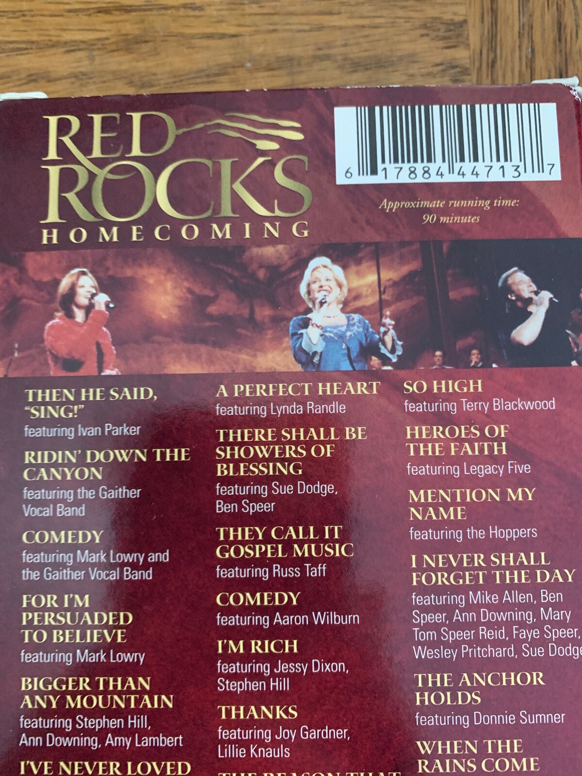 Red Rocks Homecoming VHS | eBay