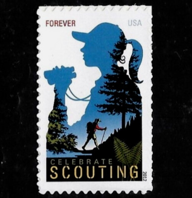 SCOUTS IN SILHOUETTE CELEBRATING SCOUTING ALWAYS BE READY US #4691 ...