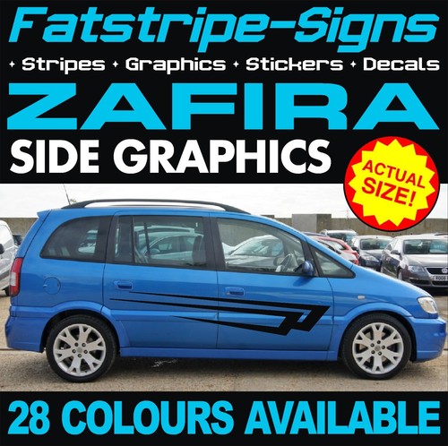to fit VAUXHALL ZAFIRA GRAPHICS STICKERS STRIPES DECALS VXR OPEL GSI ...