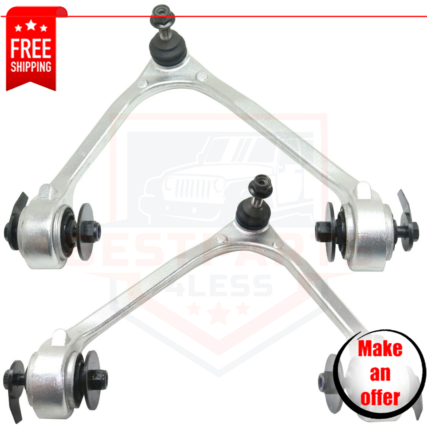 New Control Arm Kit Front Driver & Passenger Side Upper With ball joint(s) LH RH | eBay