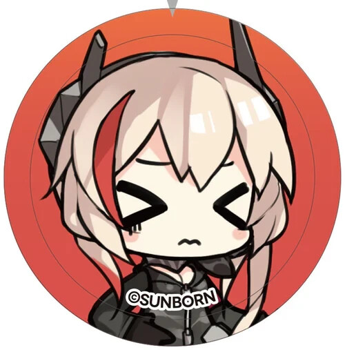 Girls' Frontline M4 SOPMODII Mini Plush Doll 17cm with Can Badge Japan ...