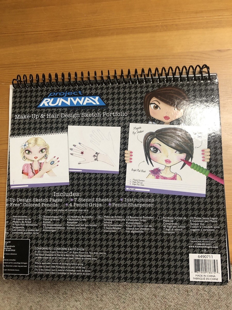 Project Runway Makeup And Hair Design Sketch Portfolio | Saubhaya Makeup