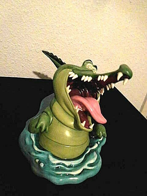 WDCC Peter Pan Wind up Crocodile, ""Tick-Tok, Tick-Tock" 1994 #1028541 ...
