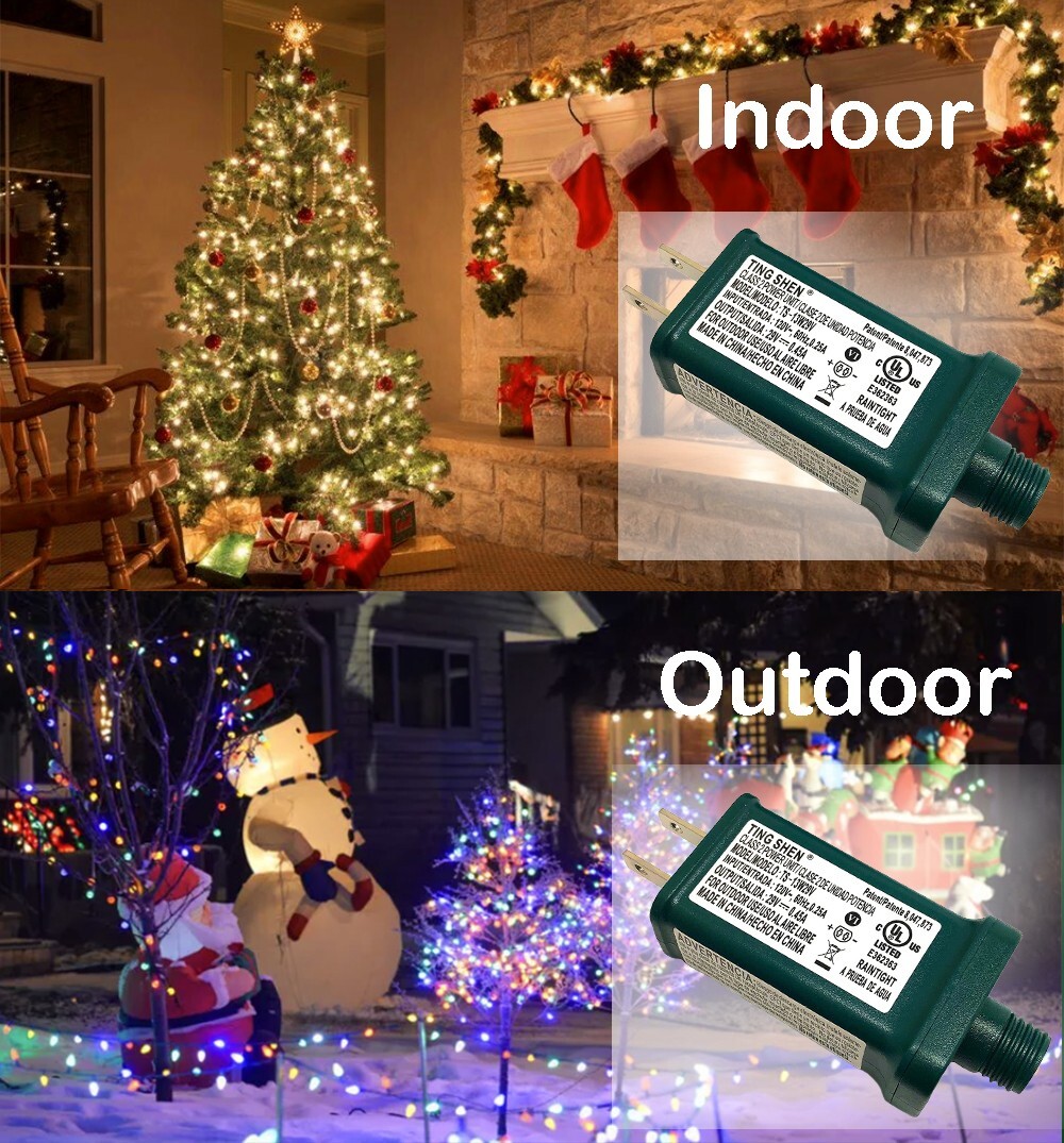 Replacement Plugs For Outdoor Christmas Lights Class 2 Power Supply