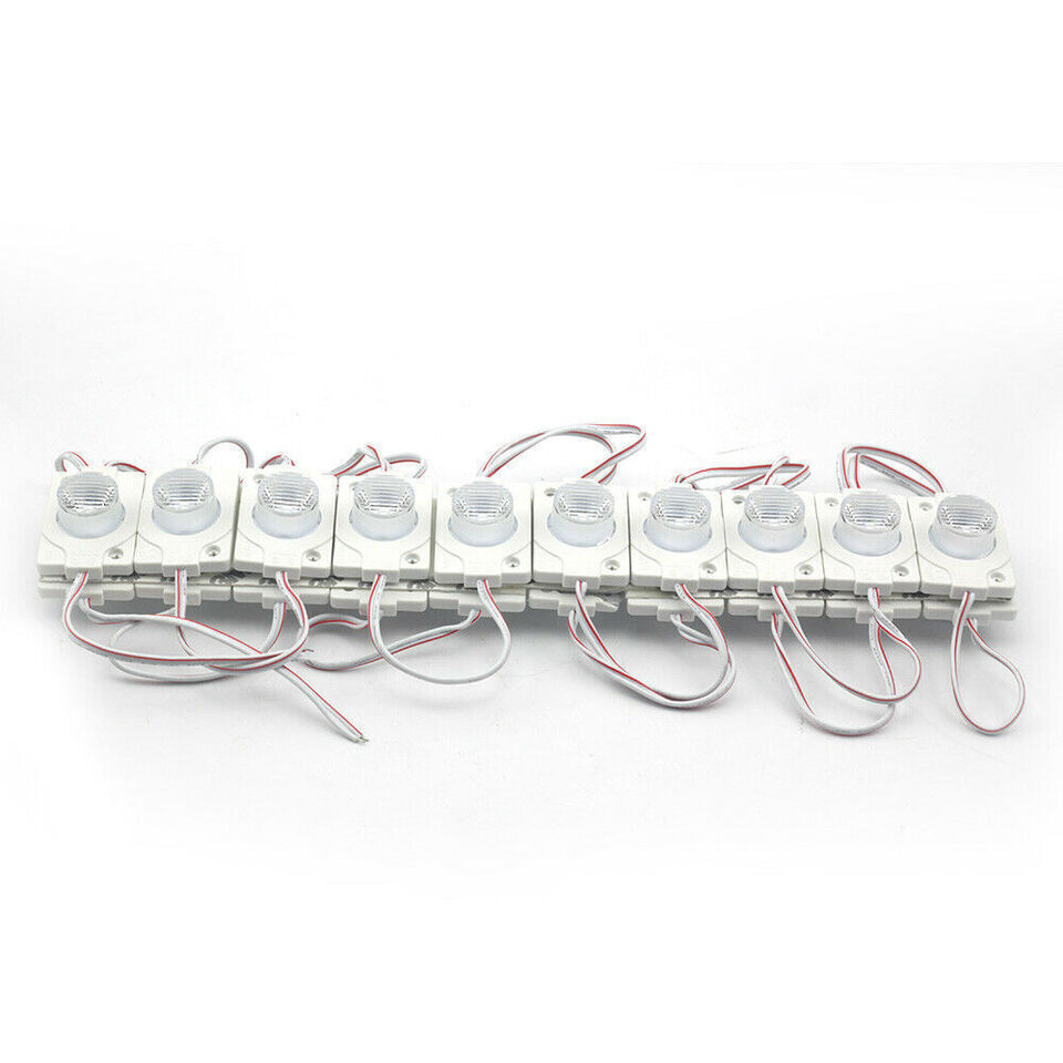 12V 3030 SMD LED Module with Lens Waterproof for Light Box Sign LED ...