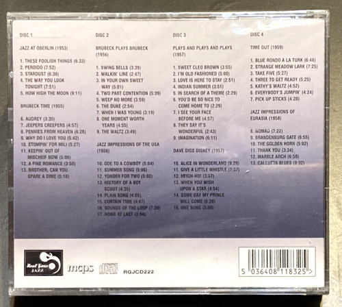 Dave Brubeck Eight Classic Albums on 4 CDs NEW SEALED Real Gone Jazz | eBay