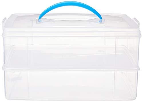 Snapware Snap 'N Stack Portable Storage Bin for Tools and Craft, 14.1 x ...