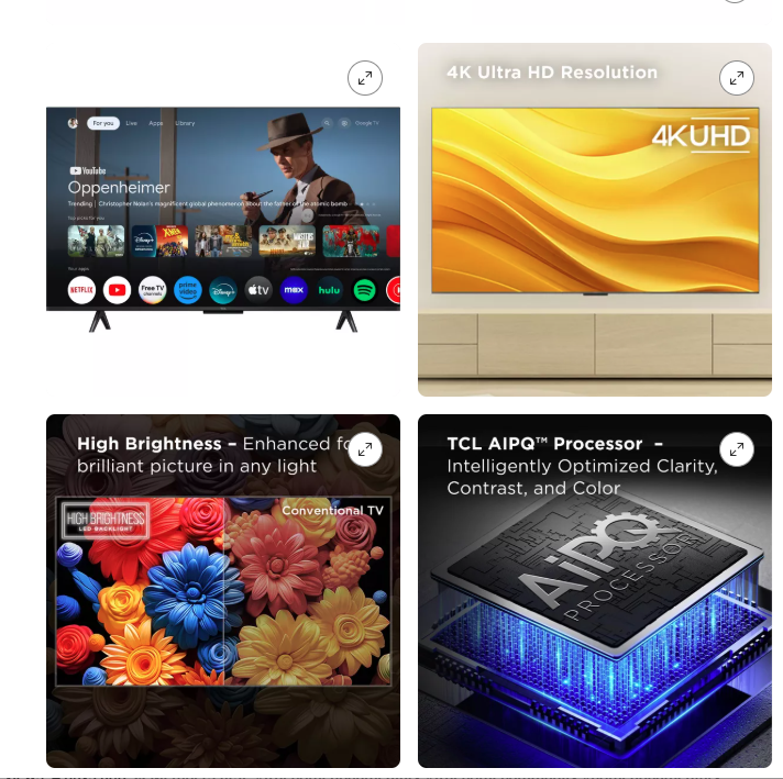 NEW TCL Class S5-Series 4K UHD HDR LED Smart Google TV, 55". Local pick ...