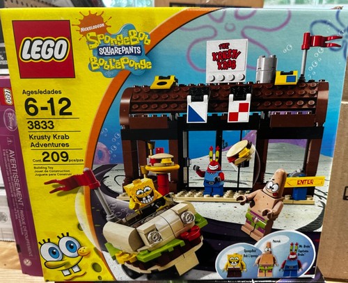 New LEGO 3833 SpongeBob SquarePants: Krusty Krab Adventures ...