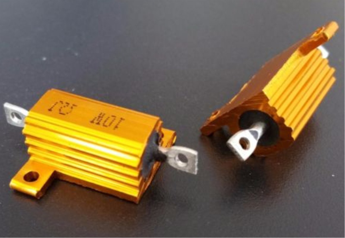 10pcs 10W Watt Power Metal Shell Wirewound Resistor ohm Class J ±5% 20Ω ...