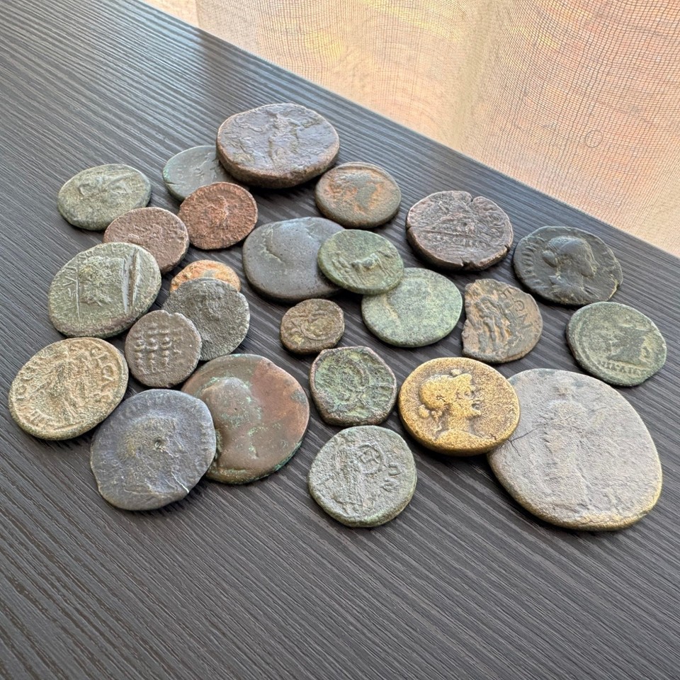 LOT 25 Ancient Roman coins (1st - 3rd Century AD) #A901 | eBay