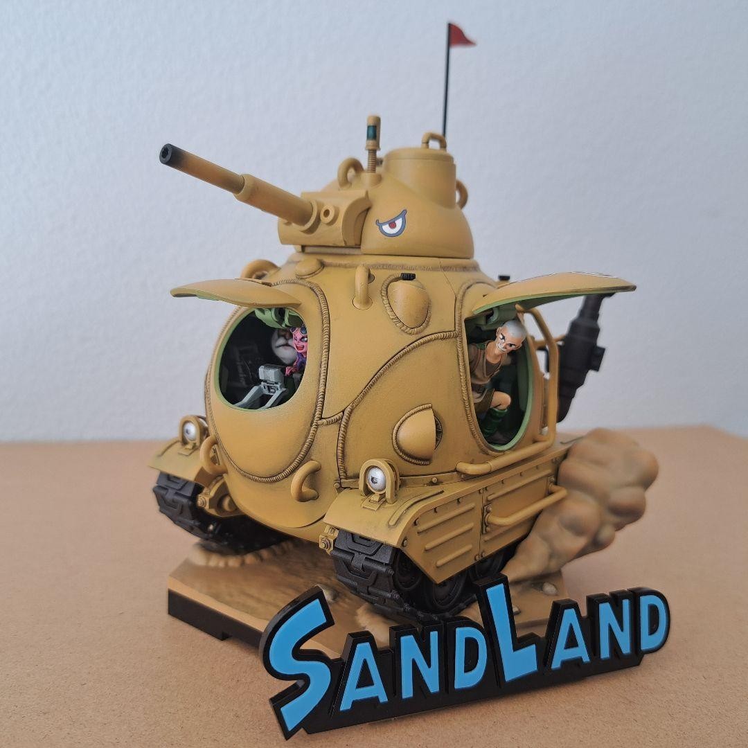 Bandai Sand Land Royal Army Tank No 104 1/35 Finished Model | eBay UK
