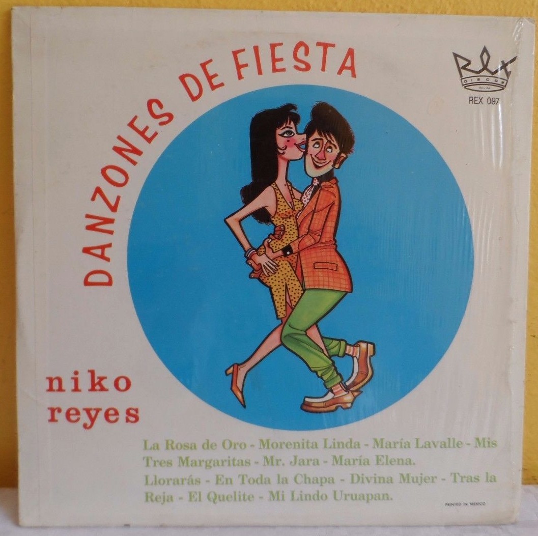 NIKO REYES -DANZONES DE FIESTA- 1967 RARE MEXICAN LP DANZON | eBay