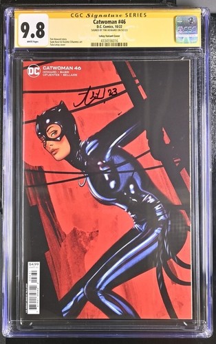 Catwoman #46 Lotay Variant Cover CGC Signature Series 9.8 Signed Tini ...