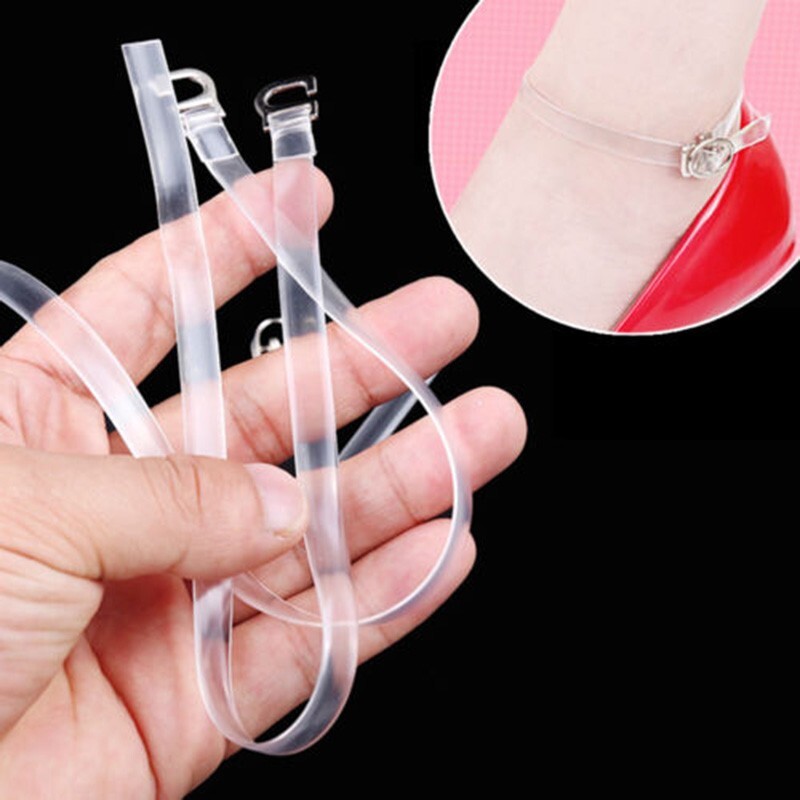 Detachable Clear Silicone Shoe Straps Band/For Holding Loose High ...